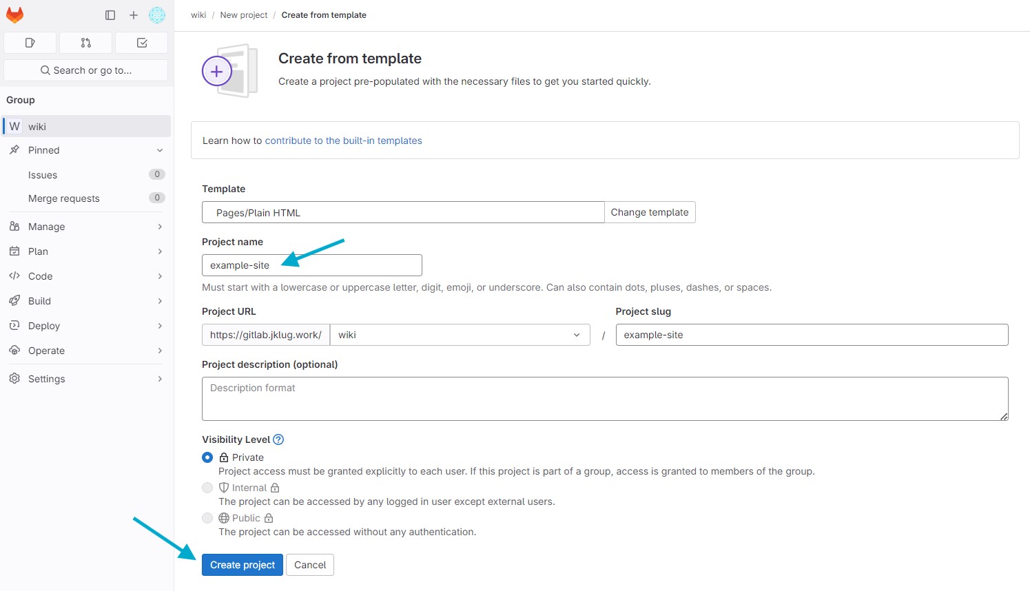 GitLab CI Pipeline - Publish HTML Website with GitLab Pages · blog ...