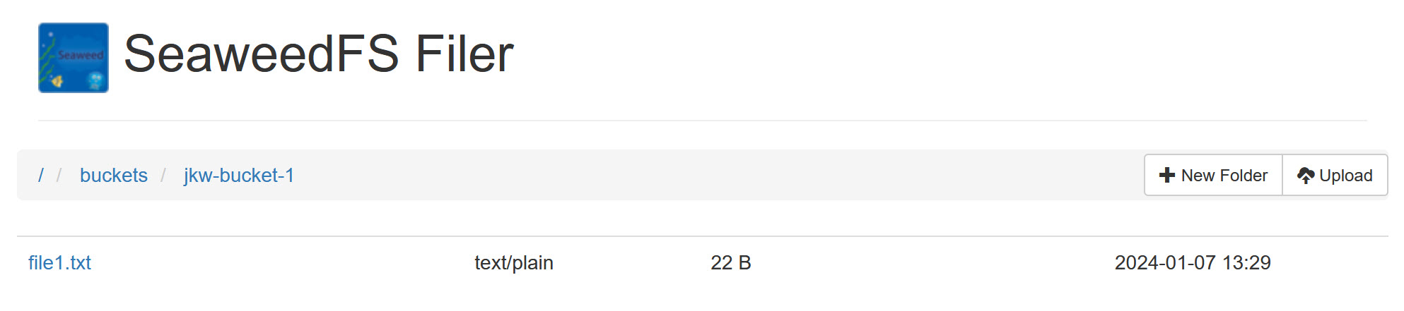 SeaweedFS (Object Storage) - Docker Compose Stack, S3 API Commands · blog.jklug.work