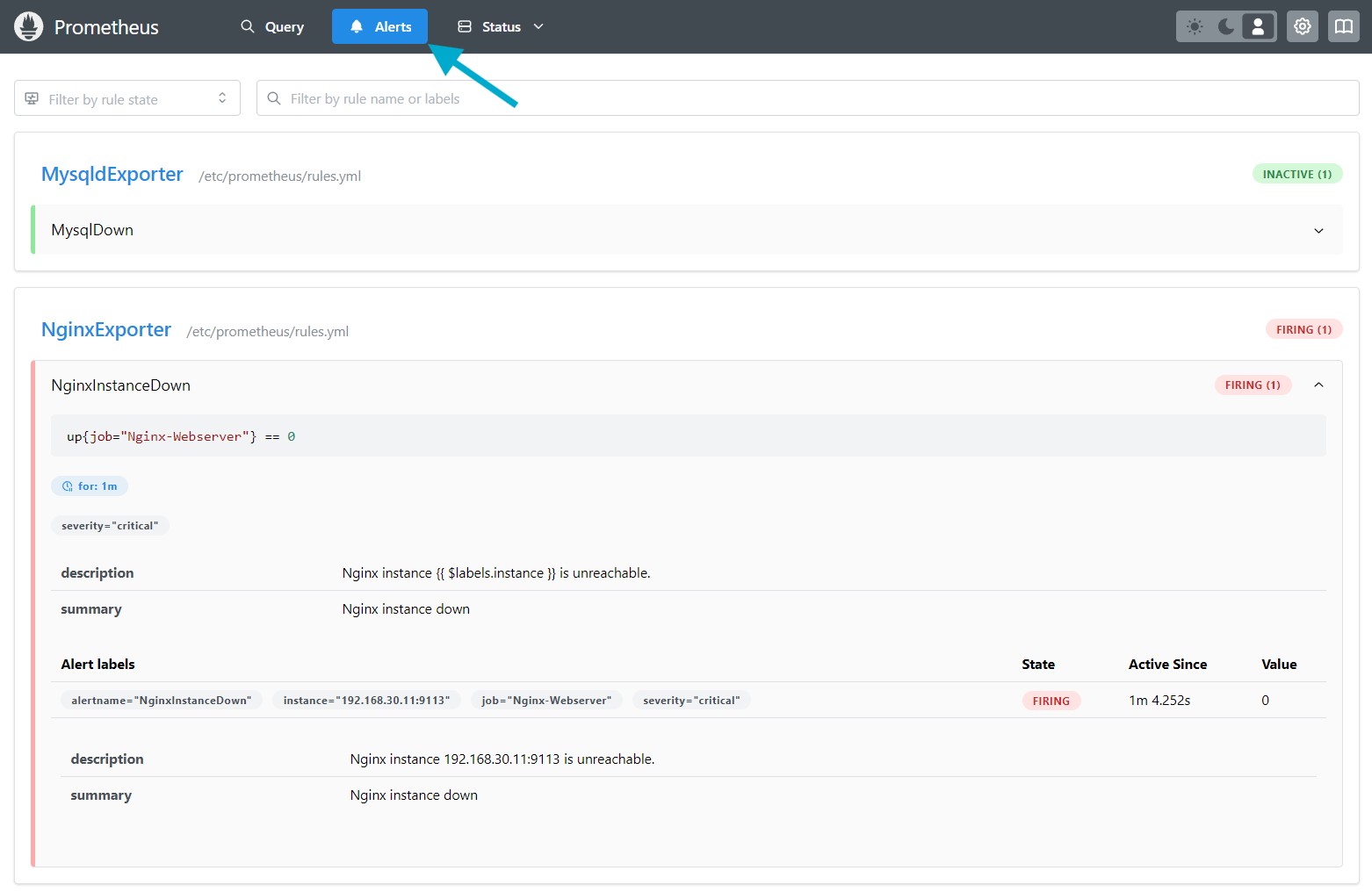 Prometheus - Docker Compose, Part 4: Nginx · blog.jklug.work