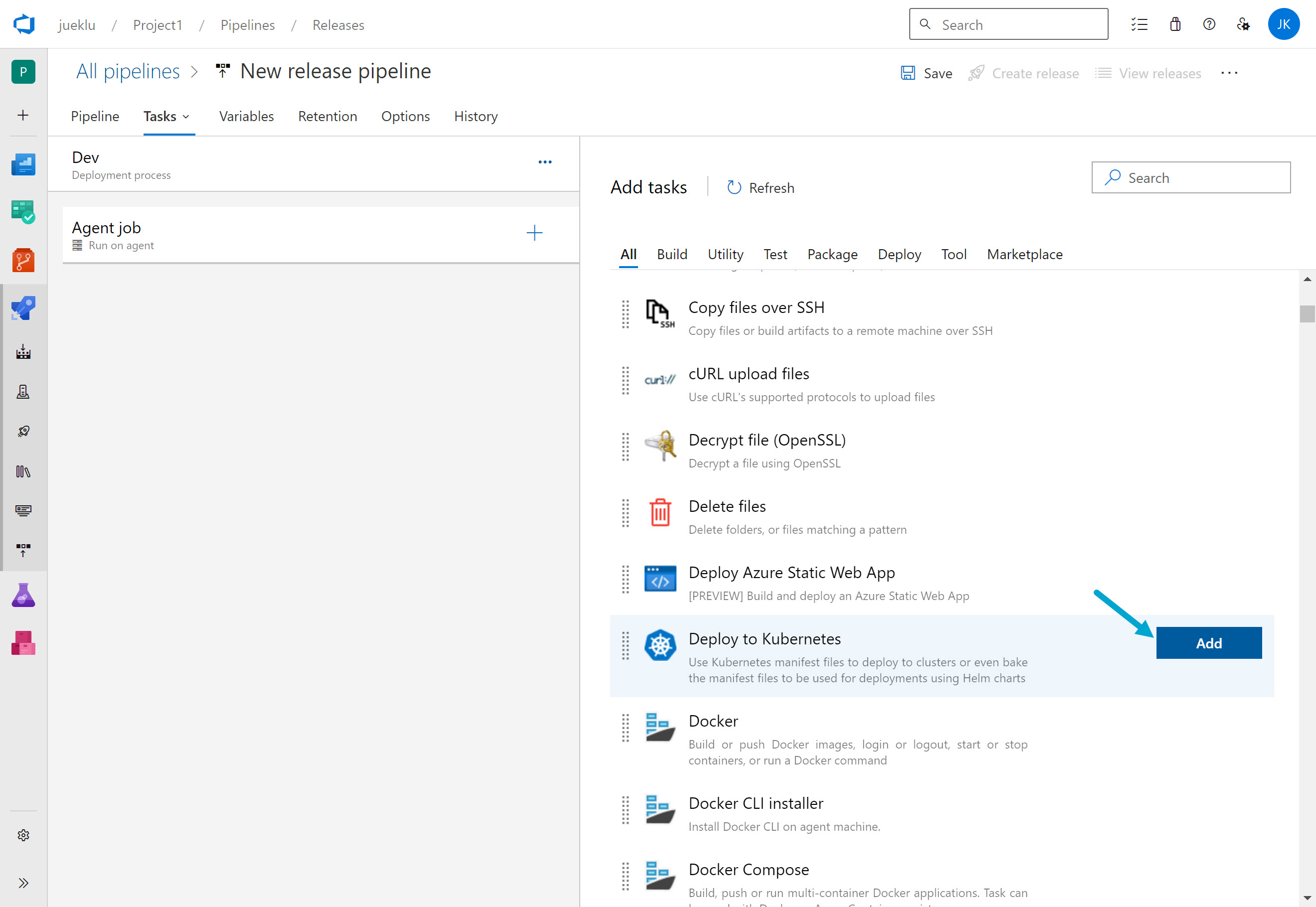 Azure Devops Pipeline Deploy Container To Aks Kubernetes Cluster · Blogjklugwork