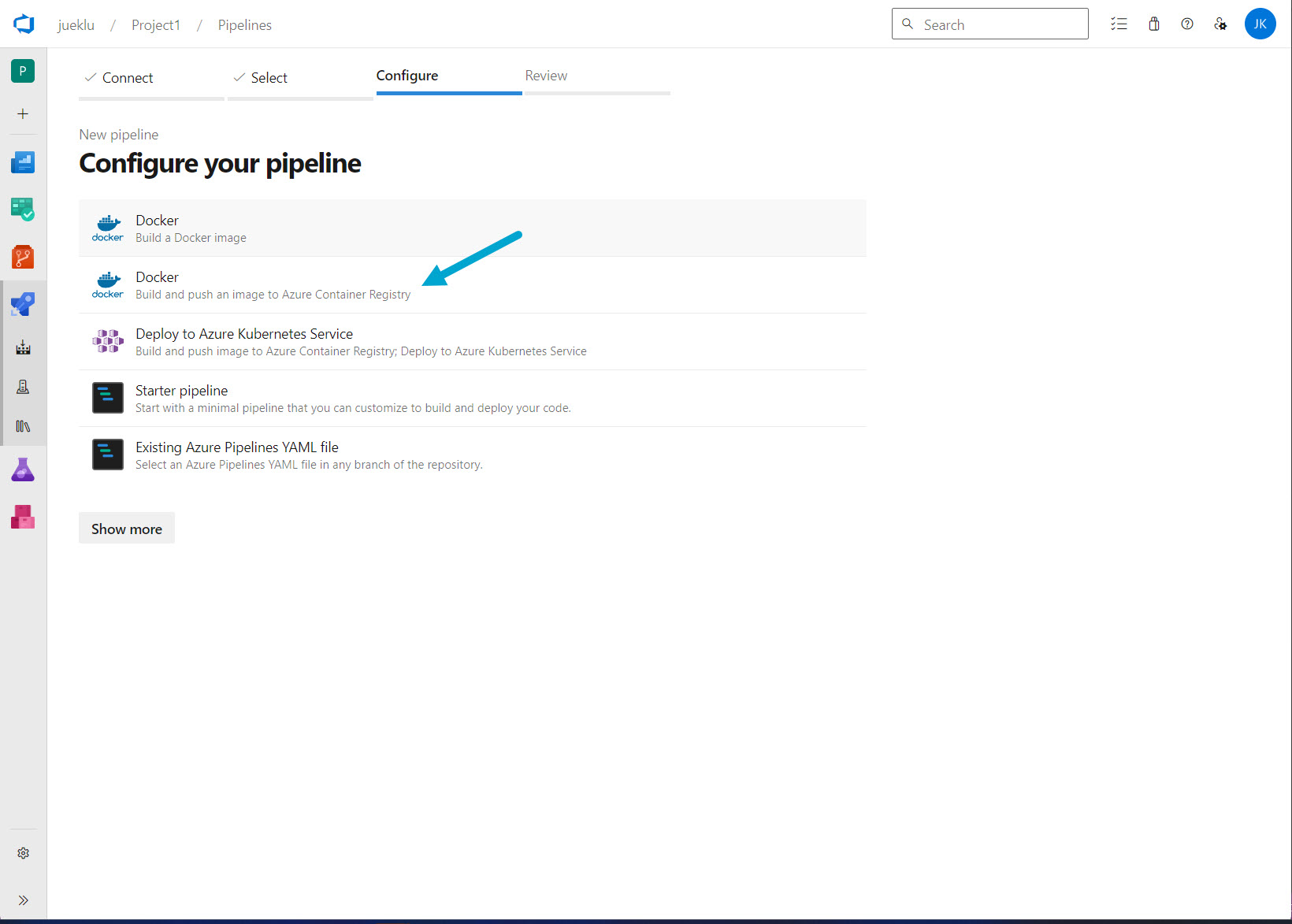 Azure DevOps Pipeline: Build Container Image and push the Image to Azure Container Registry ...