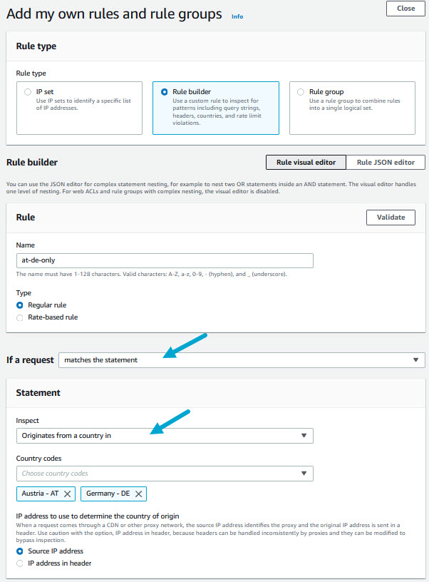 AWS EC2 Geo Restriction with Application Load Balancer (ALB) and Web Application Firewall (WAF ...