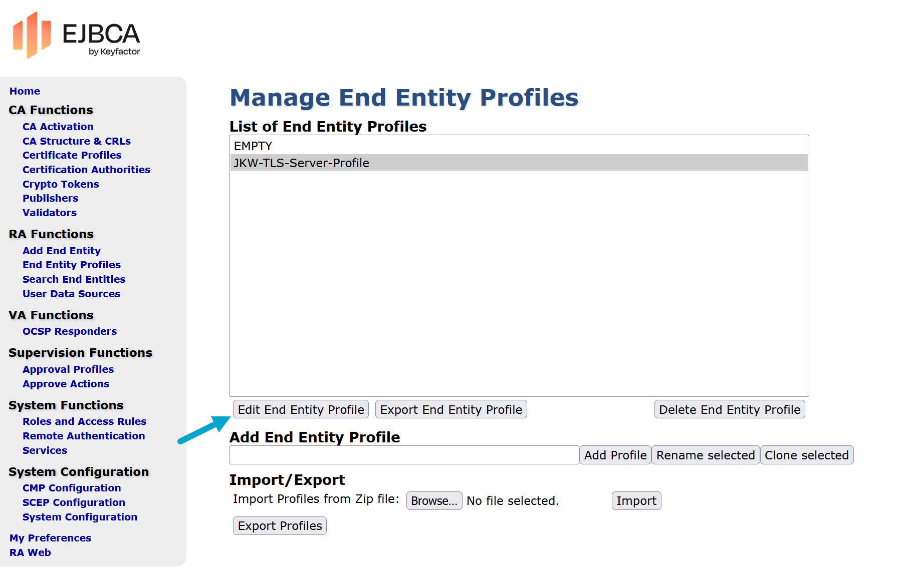 EJBCA Community Edition - Docker Compose Stack, build Certification ...