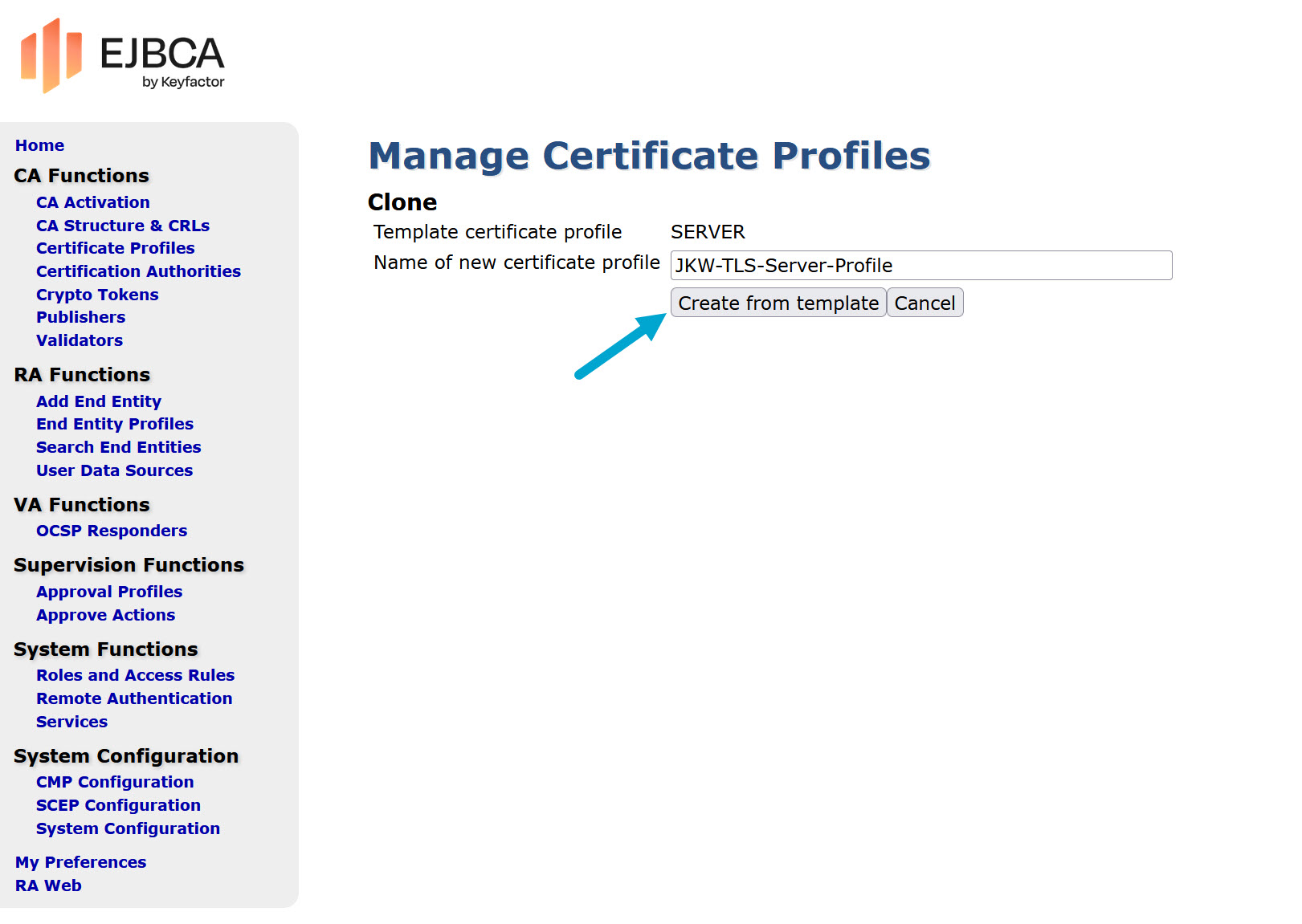 EJBCA Community Edition - Docker Compose Stack, build Certification Authority, issue Server TLS ...