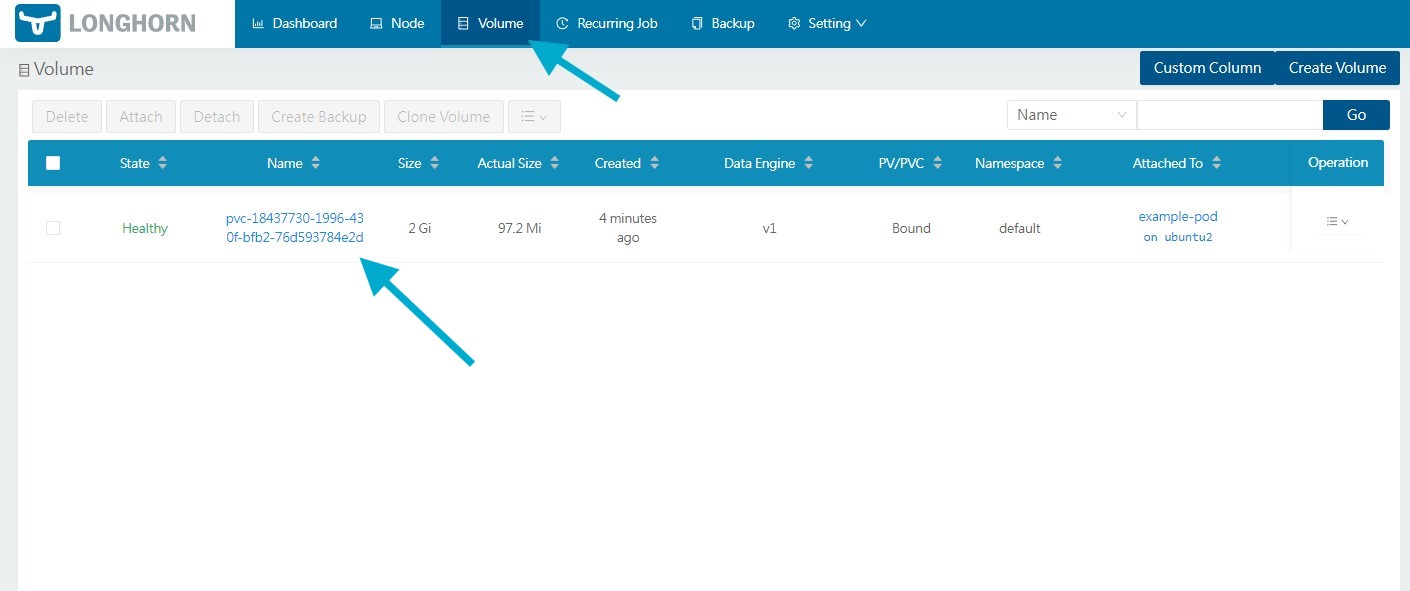 Kubernetes Container Storage Interface (CSI): Longhorn Distributed ...