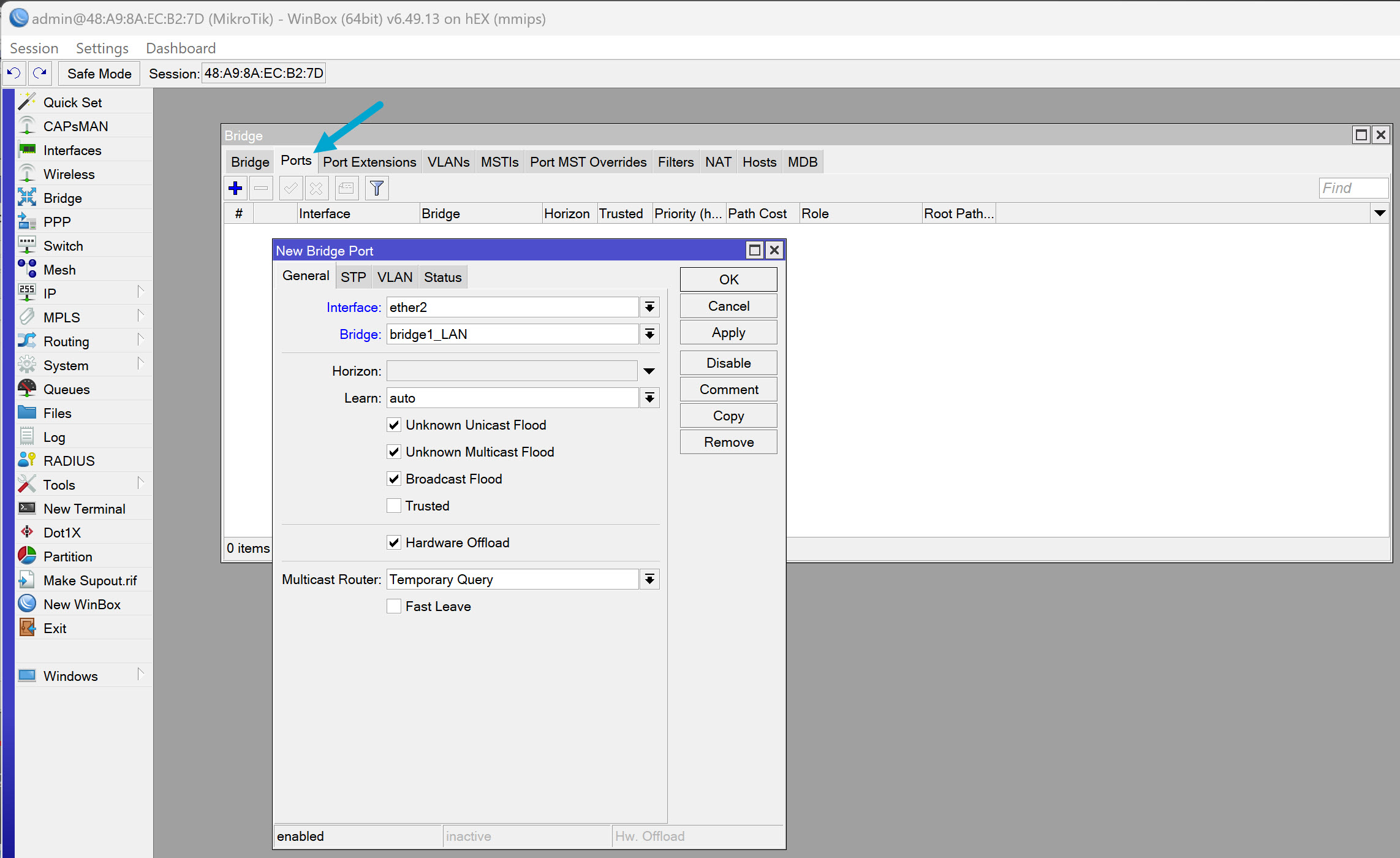 MikroTik - RouterOS Setup with WinBox, VLAN Setup · blog.jklug.work
