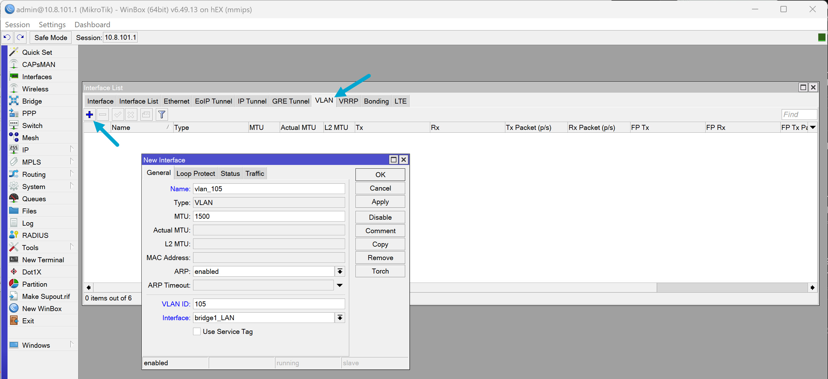 MikroTik - RouterOS Setup with WinBox, VLAN Setup · blog.jklug.work