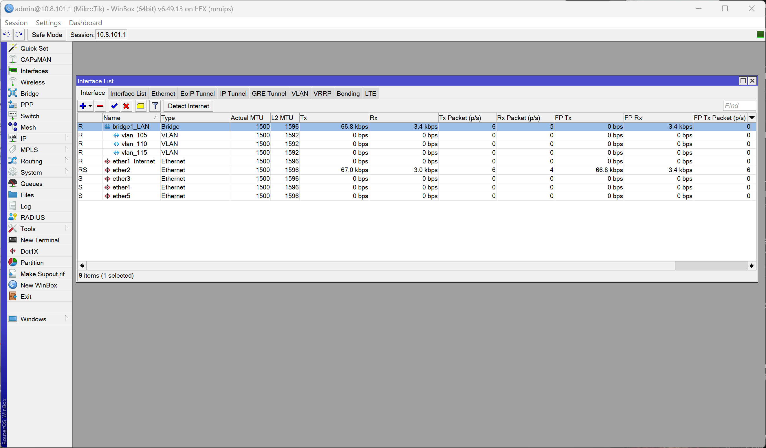 MikroTik - RouterOS Setup with WinBox, VLAN Setup · blog.jklug.work