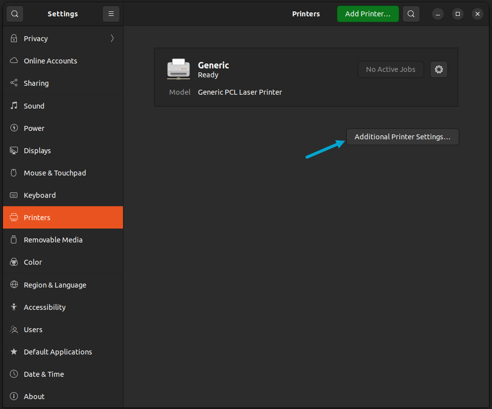 Network Printer with Generic Driver - Windows and Ubuntu Desktop, print from Bash Shell · blog ...