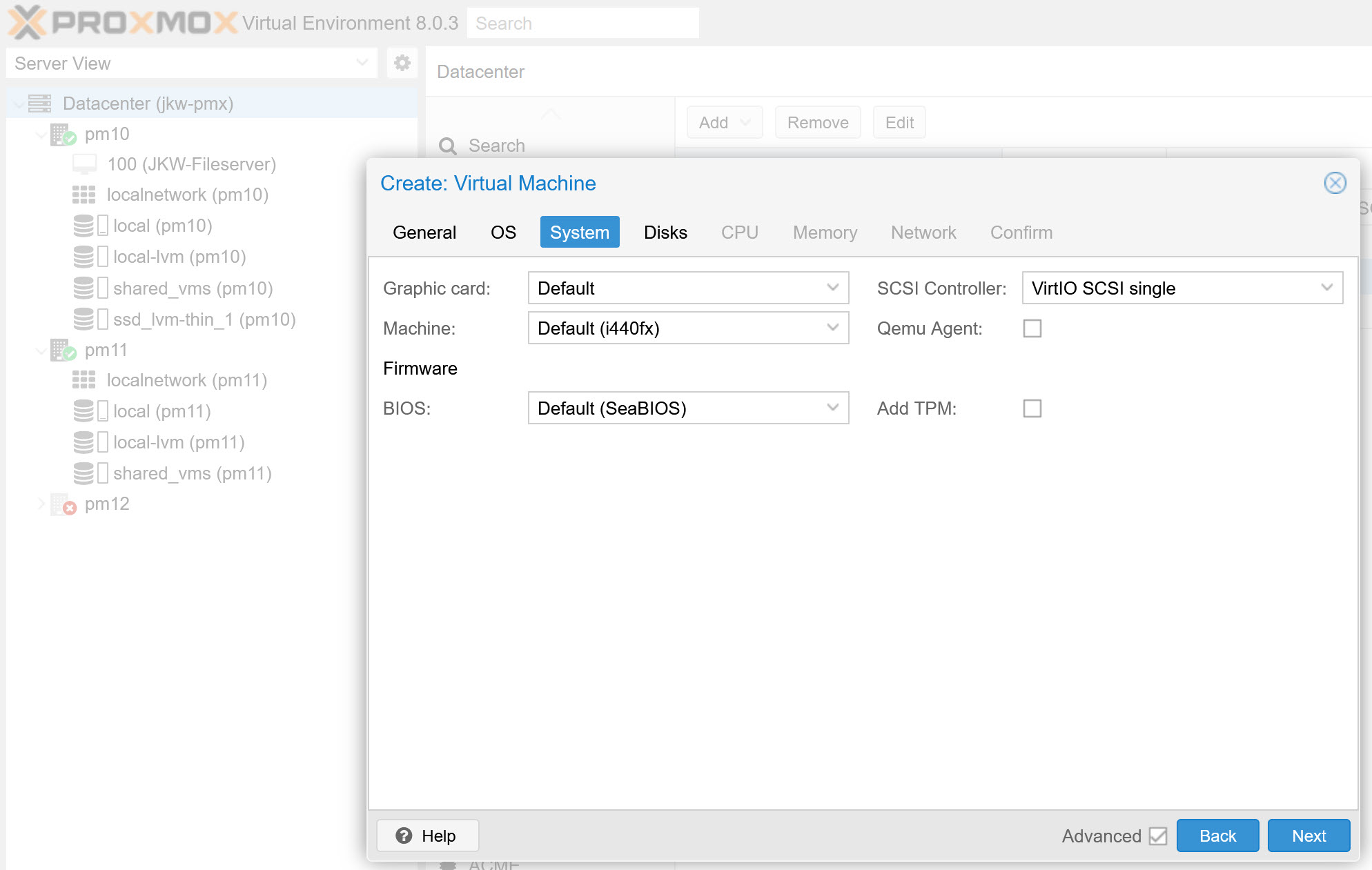 Proxmox Hypervisor - High-availability Cluster, Firewall, Proxmox Commands · blog.jklug.work