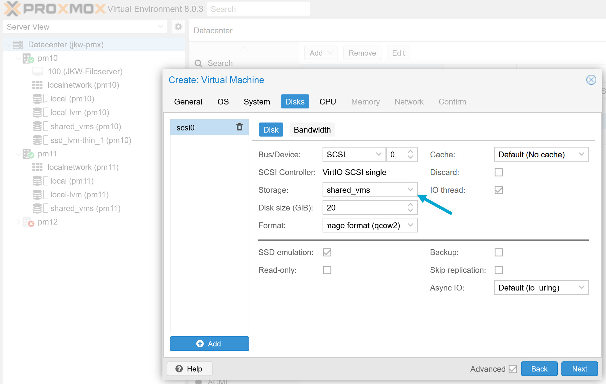 Proxmox Hypervisor - High-availability Cluster, Firewall, Proxmox Commands · blog.jklug.work