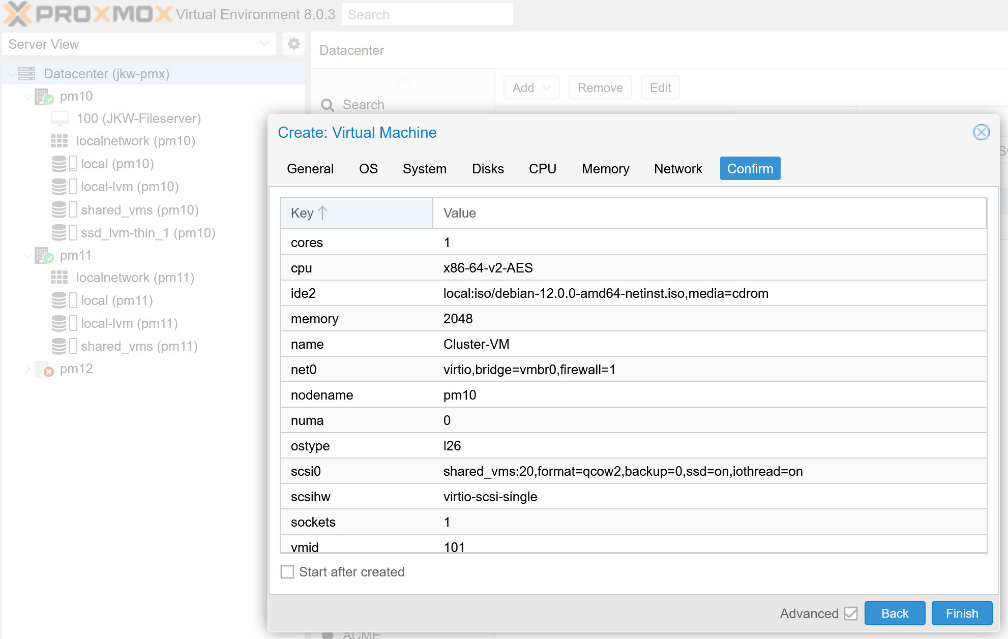 Proxmox Hypervisor - High-availability Cluster, Firewall, Proxmox Commands · blog.jklug.work