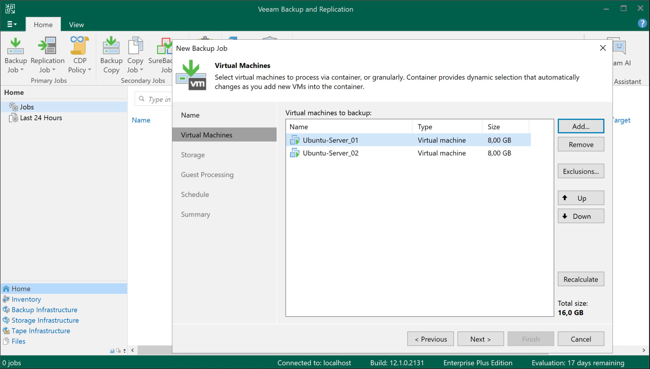 Veeam Backup & Replication - VMware vSphere VM Backups · blog.jklug.work