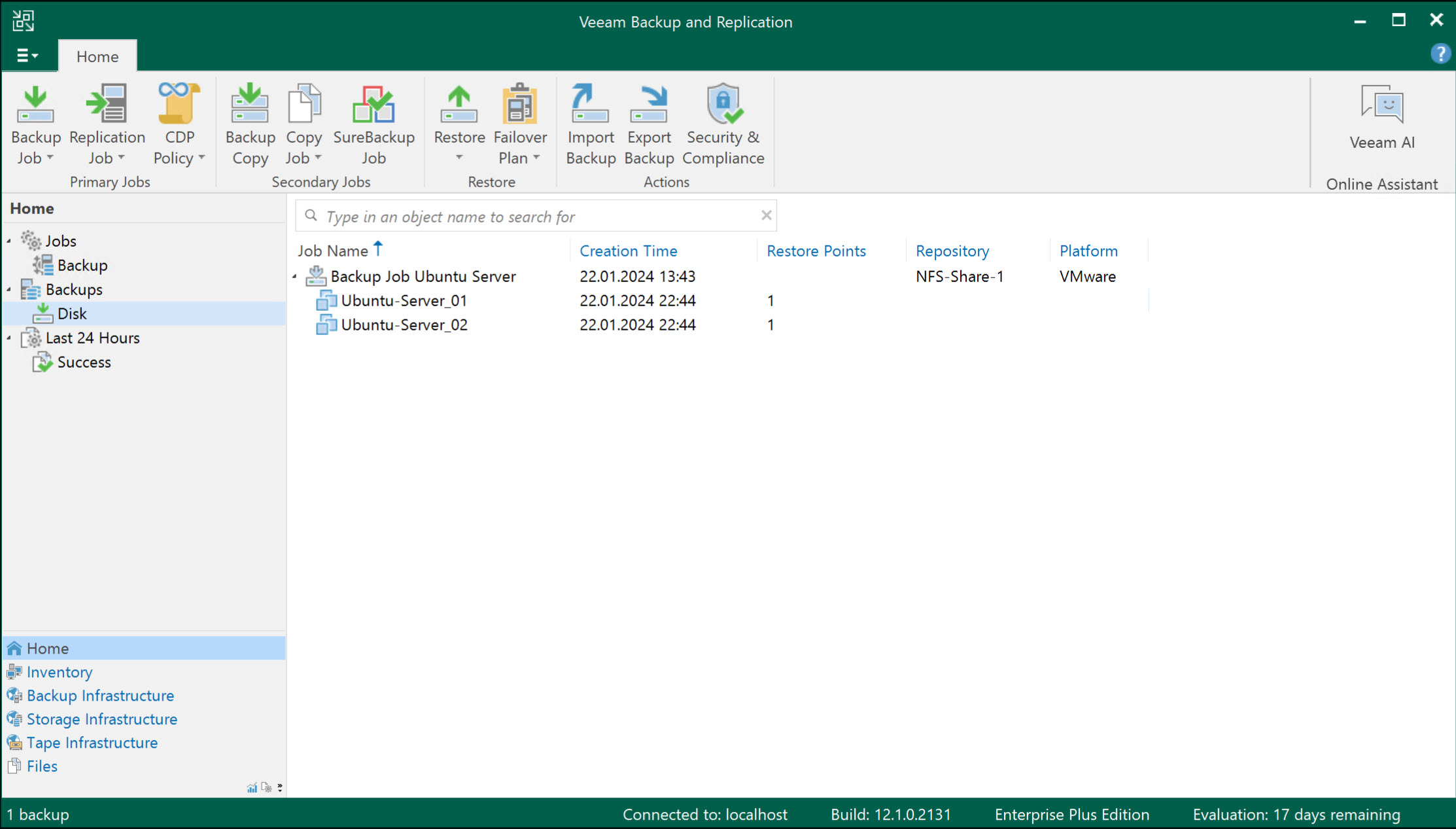 Veeam Backup & Replication - VMware vSphere VM Backups · blog.jklug.work