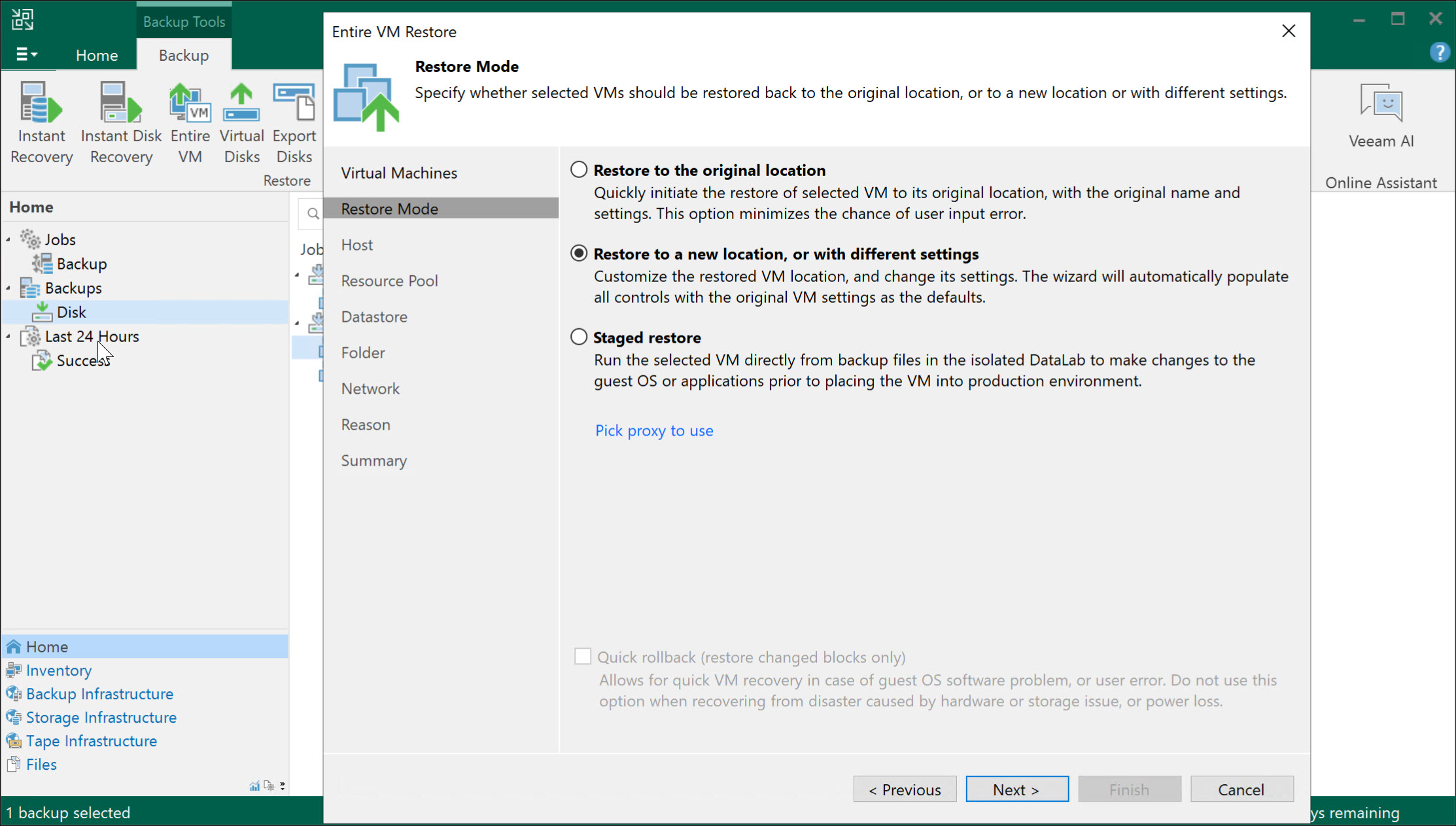 Veeam Backup & Replication - VMware vSphere VM Backups · blog.jklug.work