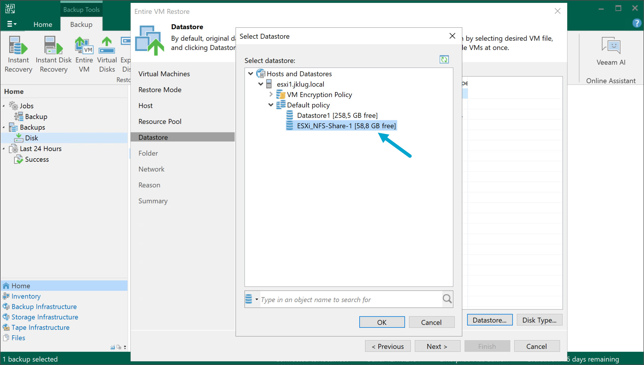 Veeam Backup & Replication - VMware vSphere VM Backups · blog.jklug.work