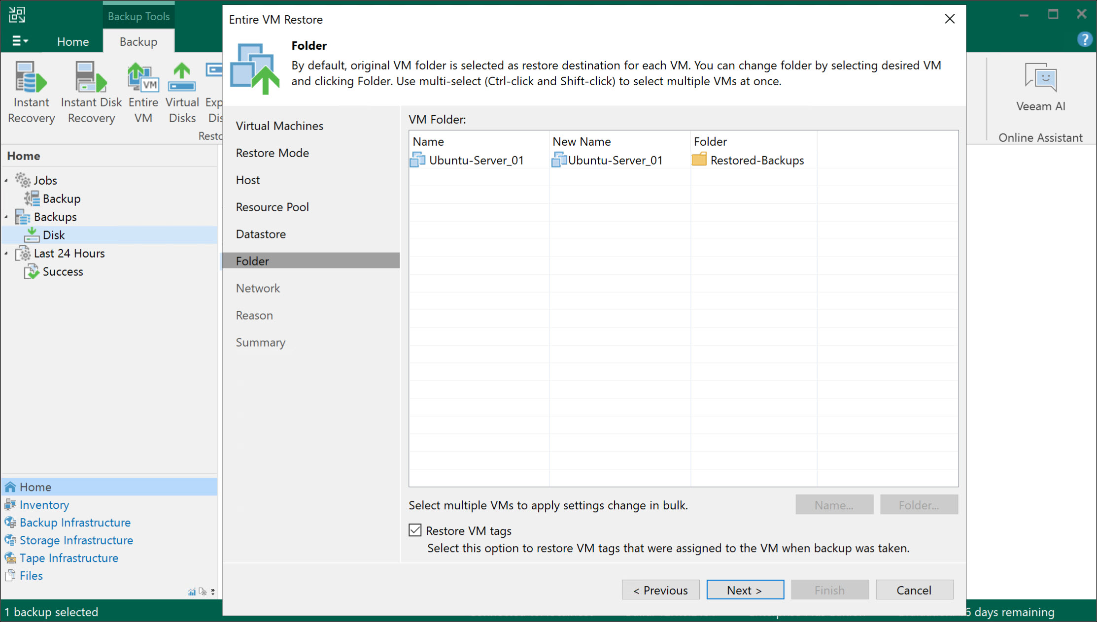 Veeam Backup & Replication - VMware vSphere VM Backups · blog.jklug.work