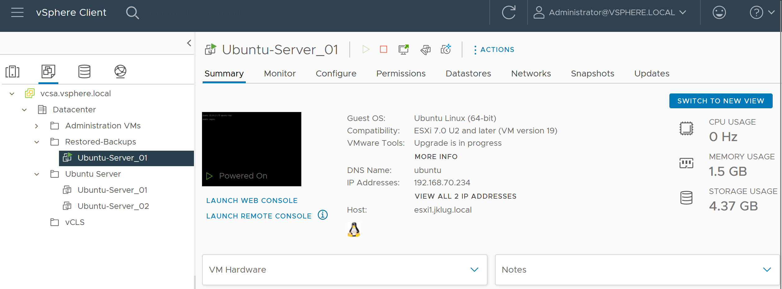 Veeam Backup & Replication - VMware vSphere VM Backups · blog.jklug.work