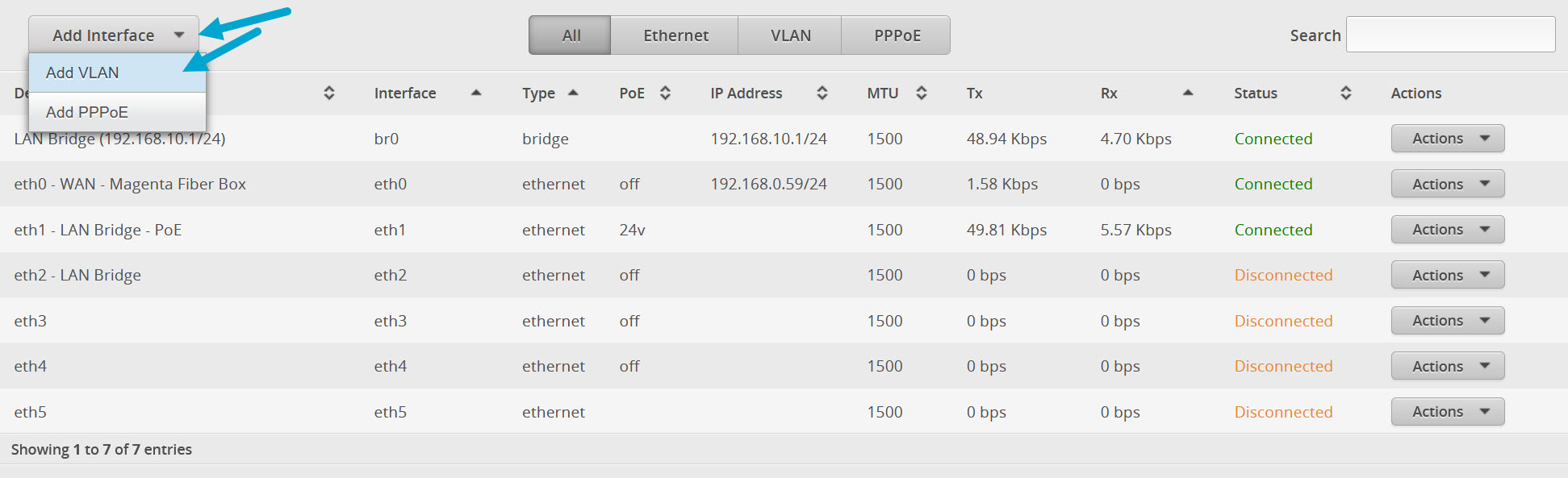 Ubiquiti EdgeRouter 6p - VLAN Setup with Ubiquiti EdgeSwitch 10x, block ...