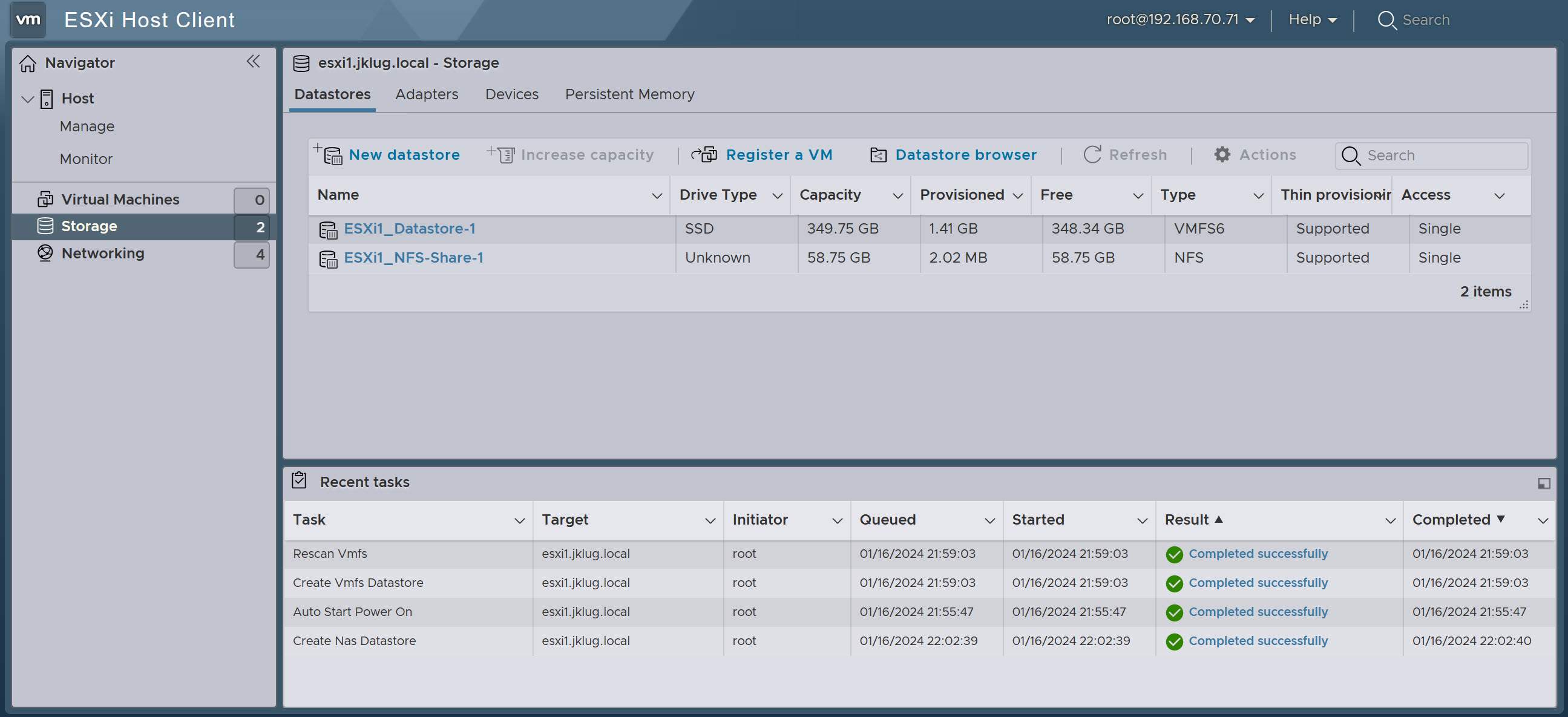 VMware ESXi & vCenter Setup and Configuration, ESXcli Commands, PowerCLI Commands, VIM-CMD ...